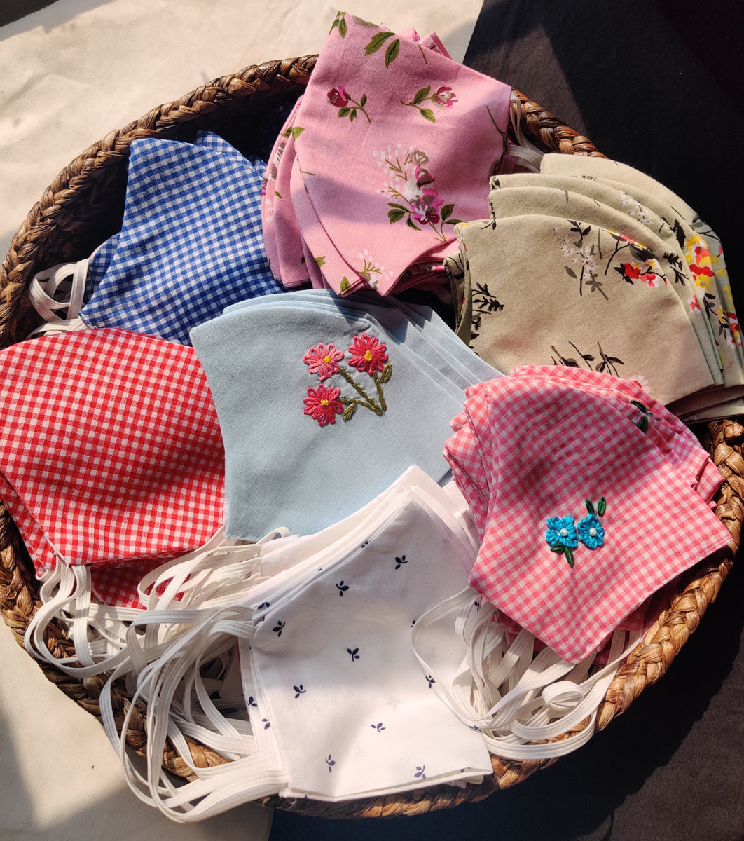 Handmade Fabric Masks – Periwinkle Fashion